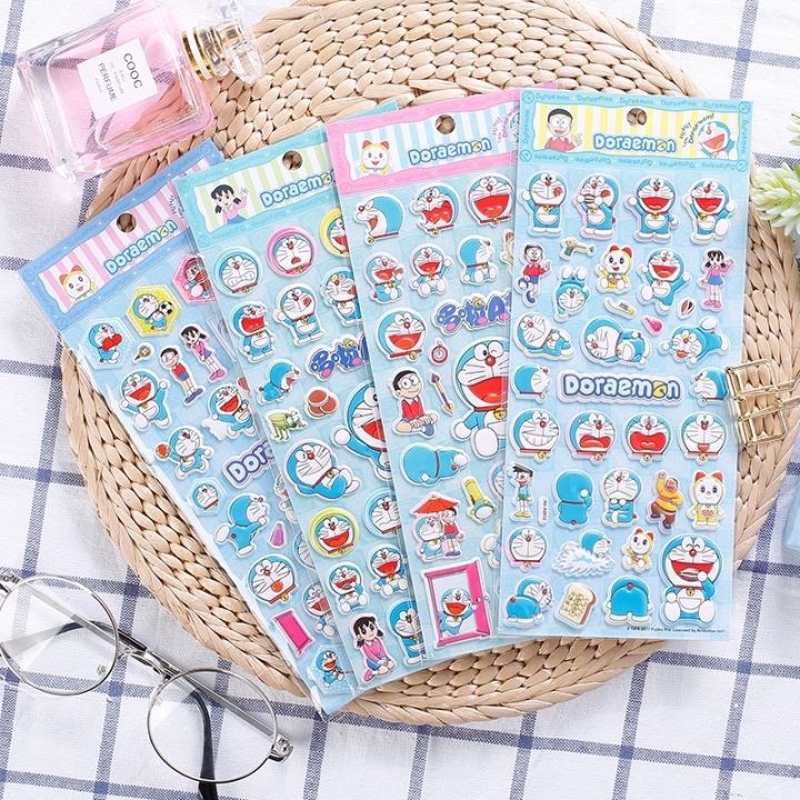 [ ORIGINAL] Doraemon Bubble Sticker Doraemon Book Decoration sticker小叮当 ...