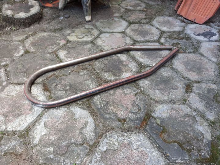 Sambungan rangka japstyle yamaha scorpio byson vixion begel leter behel ...