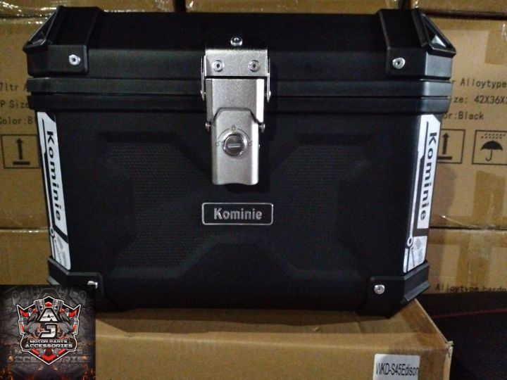 KOMINIE ABS HARD PLASTIC TOP BOX 35L-50L | Lazada PH