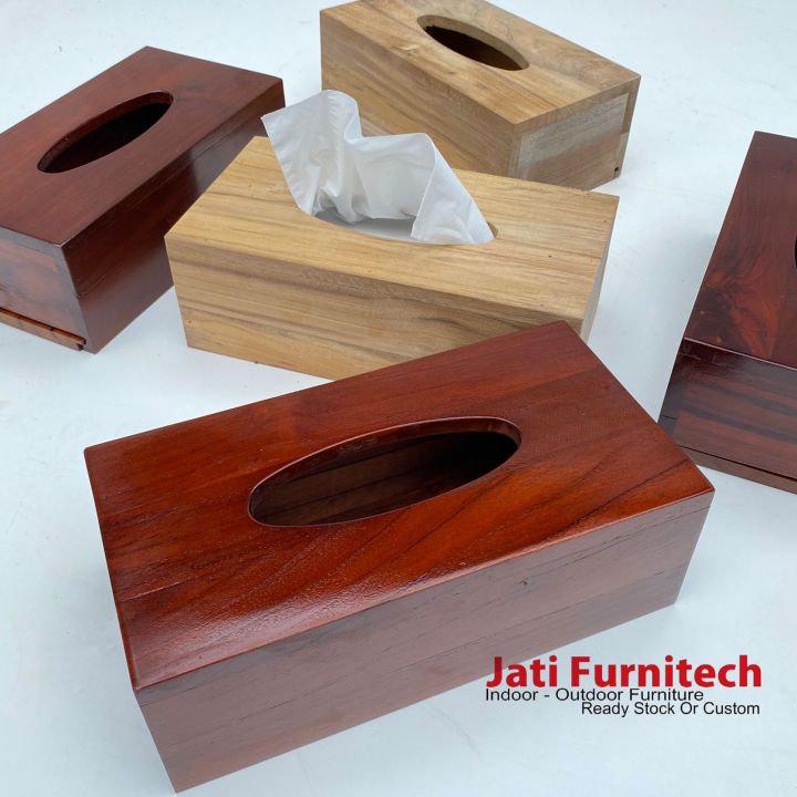 box tisu jati - kotak tisu kayu jati best seller | Lazada Indonesia