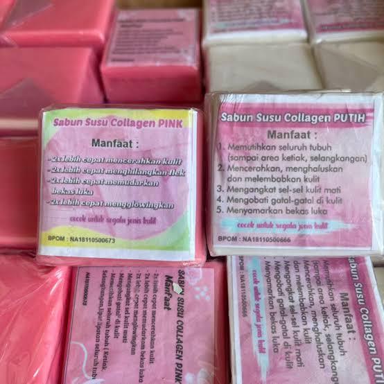[VIRAL] SABUN SUSU COLLAGEN 5RB PINK PUTIH / SABUN AYU SABUN SUSU ...