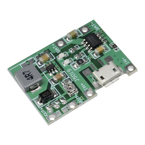 3.7V 9V 5V 2A Adjustable Step Up Module 18650 Lithium Battery Charging ...