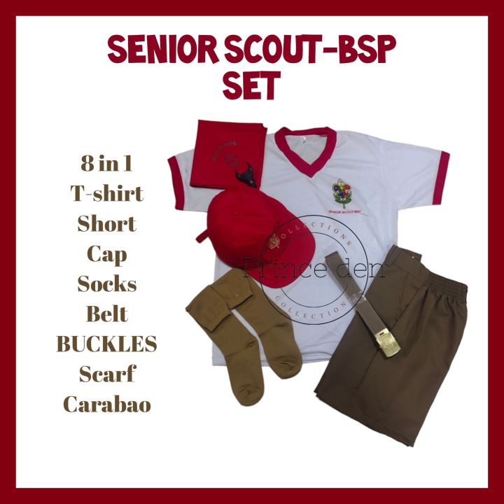 NEW COD 8in1 SENIOR SCOUT UNIFORM SET BSP | Lazada PH