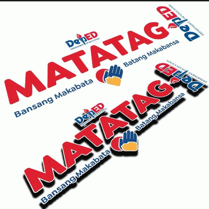 IRON ON T-SHIRT - Deped MATATAG Design Patches Front and Back DTF ...