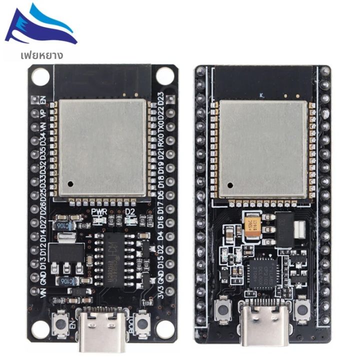 ESP32 TYPE-C USB CH340C CP2102 WiFi + บลูทูธ Ultra-Low Power Dual Core ESP32-DevKitC-32 ESP ...