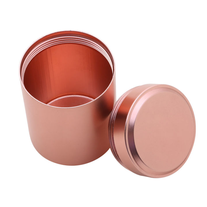 Mini Metal Box Stainless Steel Tea Can Small Travel Outdoor Portable ...
