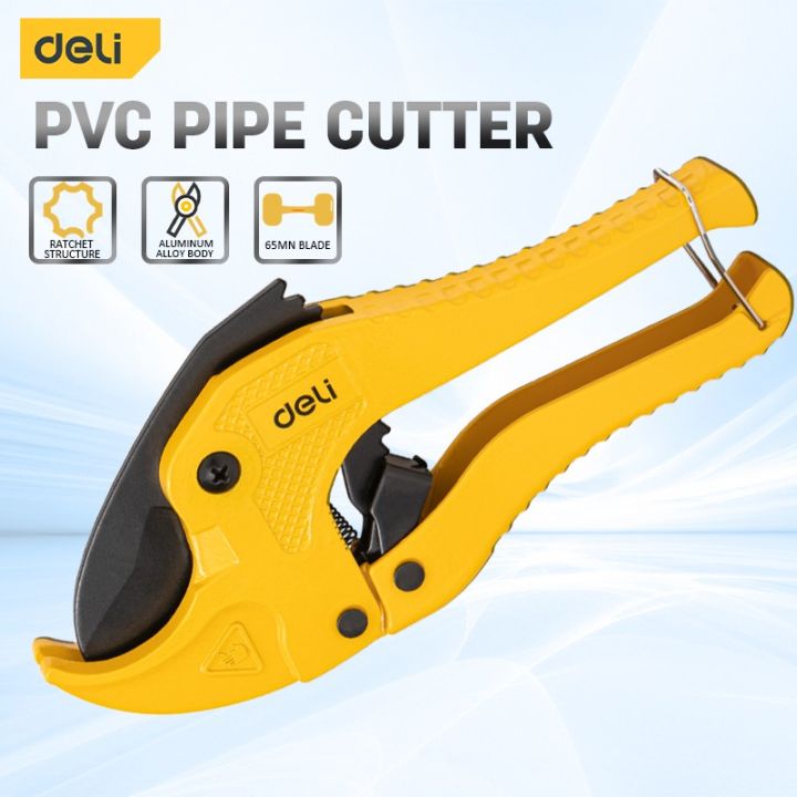 Deli 65MN PVC Pipe Cutting Tools ppr Pipe Cutter 42mm Industrial Grade ...
