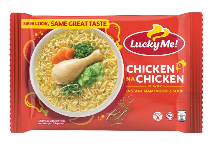 Lucky Me Chicken na Chicken Instant Noodles 55g | Lazada.co.th