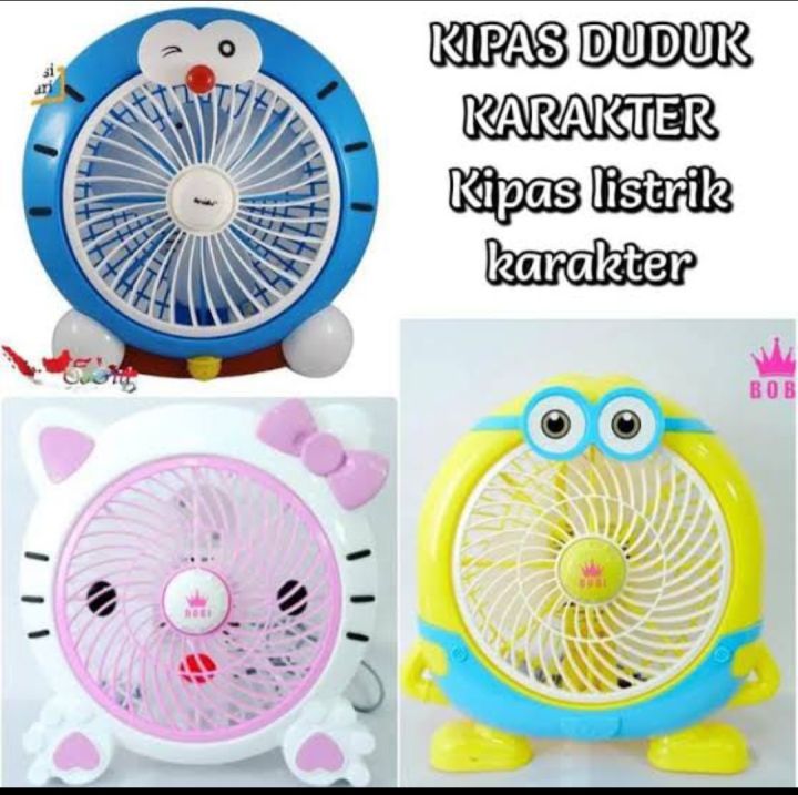 kipas angin 10 inchi kipas angin karakter Kipas angin meja listrik ...