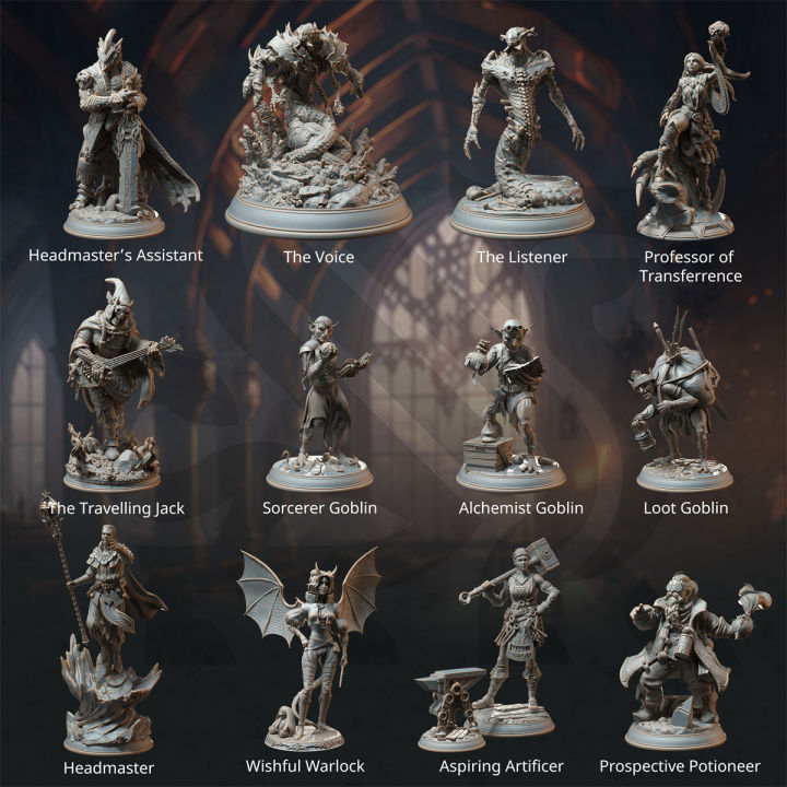 Magic Academy DND Dragon And Dungeon Board Game Model Chess Piece Dwarf ...