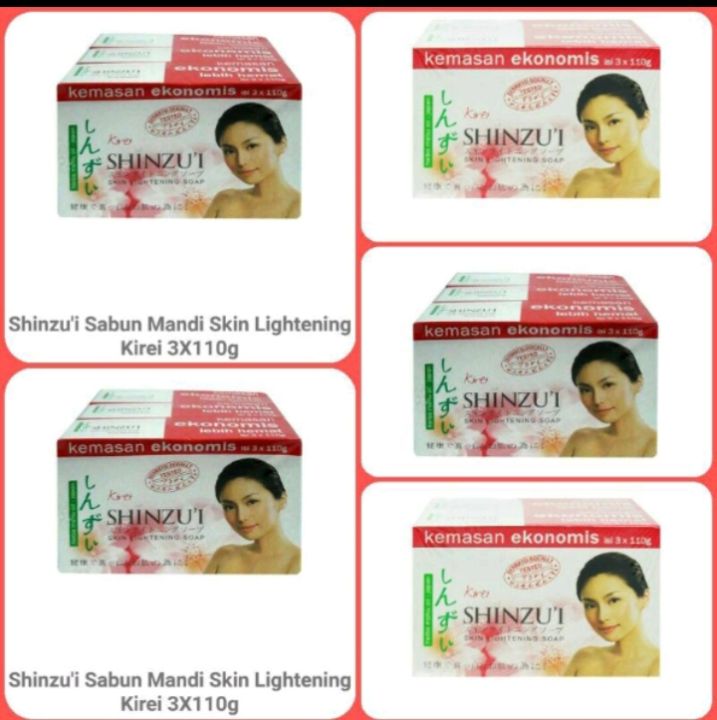 Shinzu'i Skin Lightning Bar Soap 100 gr (Isi 3) | Lazada Indonesia