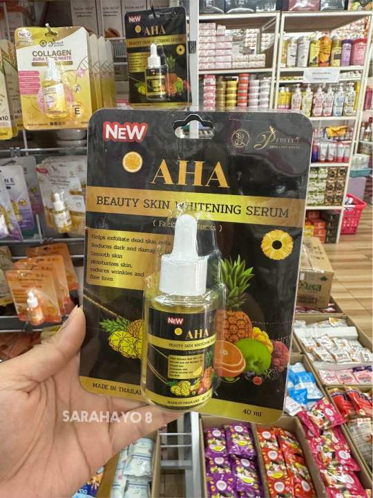 Perfect Skin Lady AHA Beauty Skin Whitening Serum 40ml. | Lazada.co.th