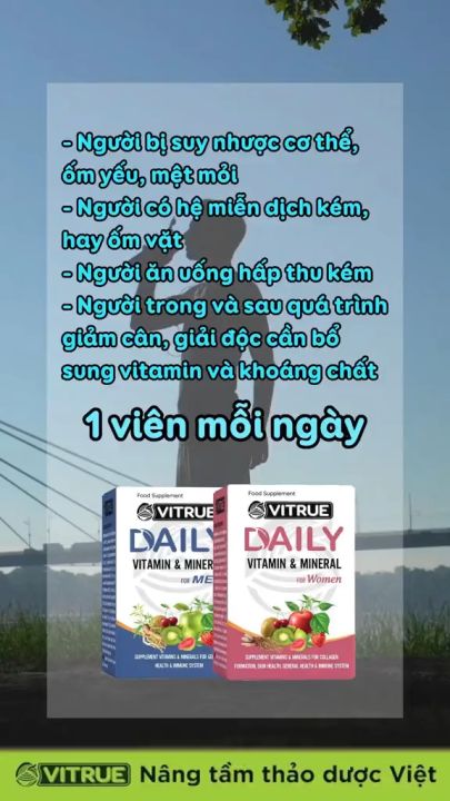 Vitamin và Khoáng Chất Thiết Yếu Cho Nam Giới, Bổ Máu, Tăng Trao Đổi ...