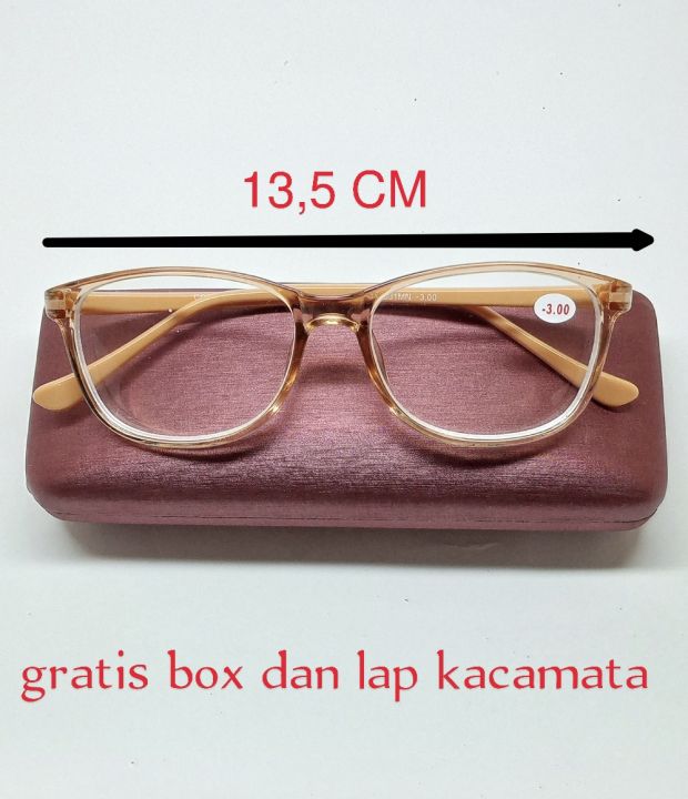 kacamata minus RABUN JAUH frame coklat kekinian | Lazada Indonesia