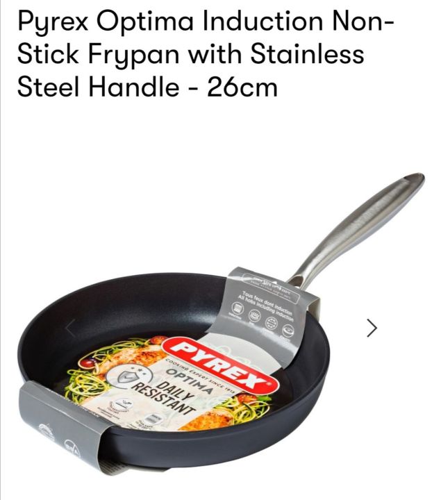 Pyrex Optima Induction Non-Stick Frypan 26cm | Lazada PH