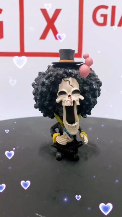 [Hoàn Tiền 10%]Mô hình Brook Chibi Cao 9 cm -Tượng Figure One Piece ...