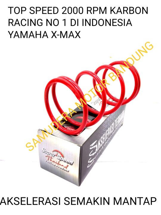 PER CVT RACING 2000 RPM X-MAX KARBON KUALITAS NO 1 | Lazada Indonesia