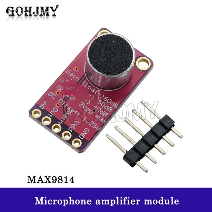 Max9814 Microphone Amplifier Module Mic Microphone Sound Amplification
