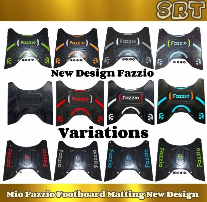 Fazzio footboard rubber matting New Design (made in Thailand) Mio ...