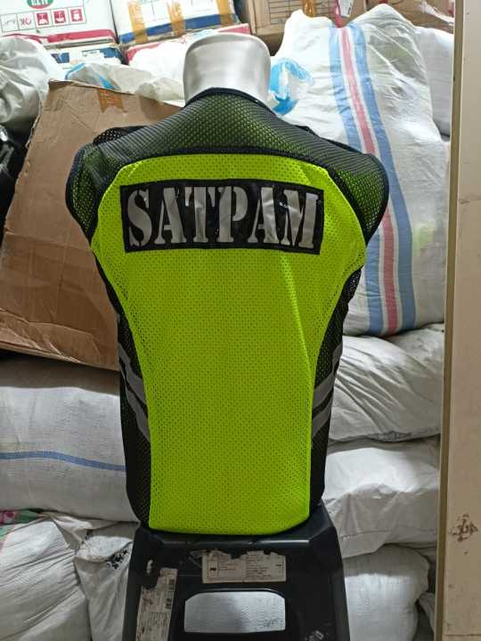 rompi satpam hijau stabilo | Lazada Indonesia