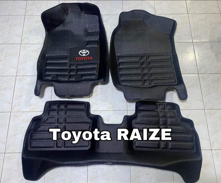 TOYOTA RAIZE DEEP DISH MATTING 2019-2024 | Lazada PH