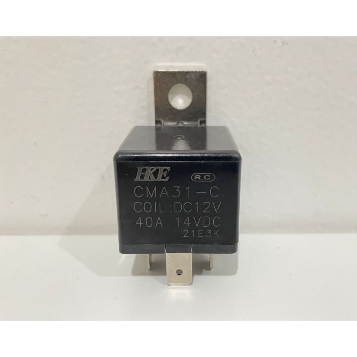 Relay Mobil 5 pin 12V 40A Relay Mobil 5 Kaki 12 Volt HKE Asli CMA31-c ...