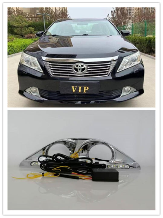 LED DRL For Toyota Camry 2012 2013 2014 Daytime Running Lights ...