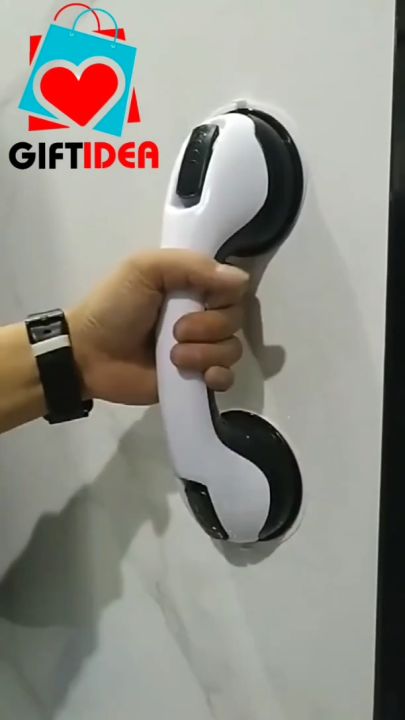 Grab Bars Handle, Strong Hold Suction Cup Handle, Bathroom Balance Bar ...