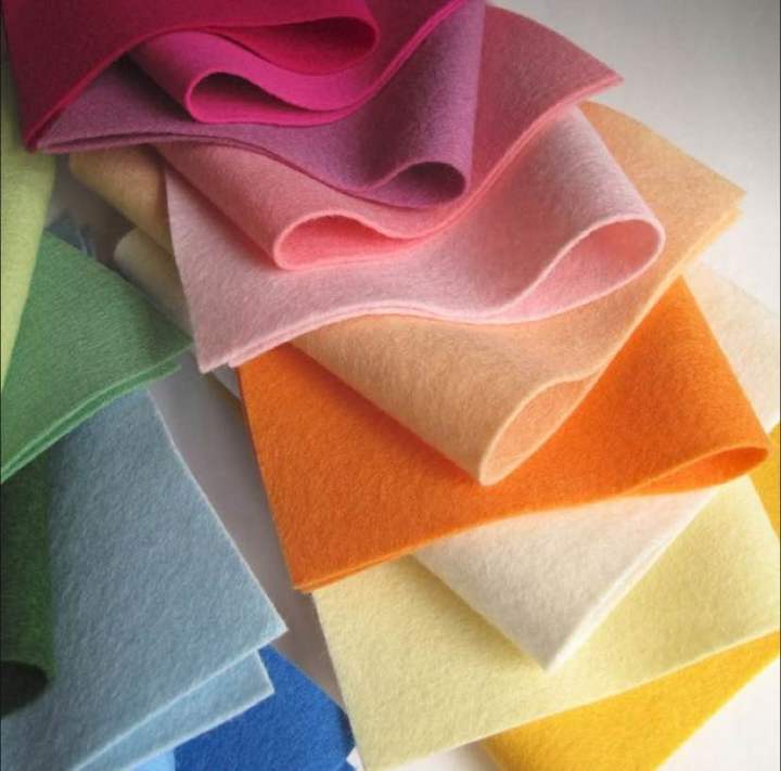 Soft felt fabric 36 inches sold per yard used for crafts and projects ...