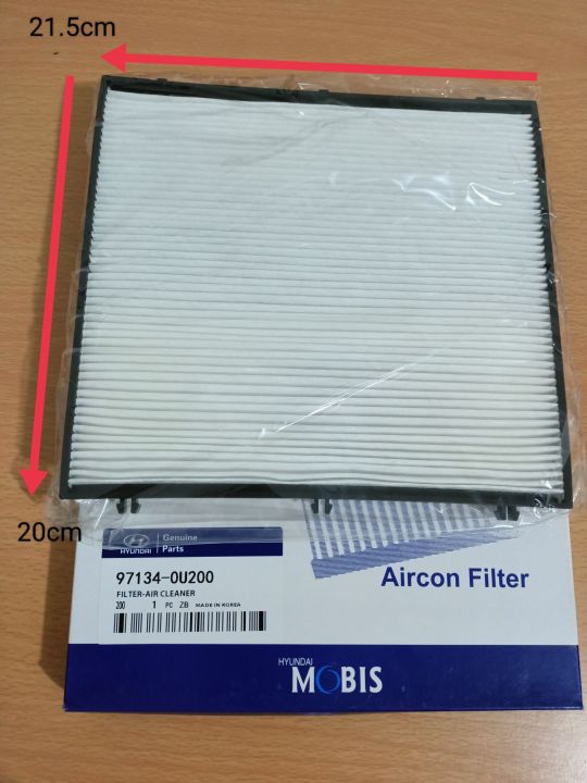 97134-0U200 CABIN FILTER FOR HYUNDAI REINA 2018-2022. | Lazada PH