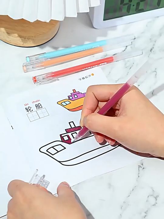 9 Pieces Complete Morandi Set Color Gel Pens For Drawing Coloring ...