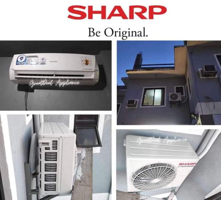SHARP 1HP SPLIT TYPE INVERTER AIRCON | Lazada PH
