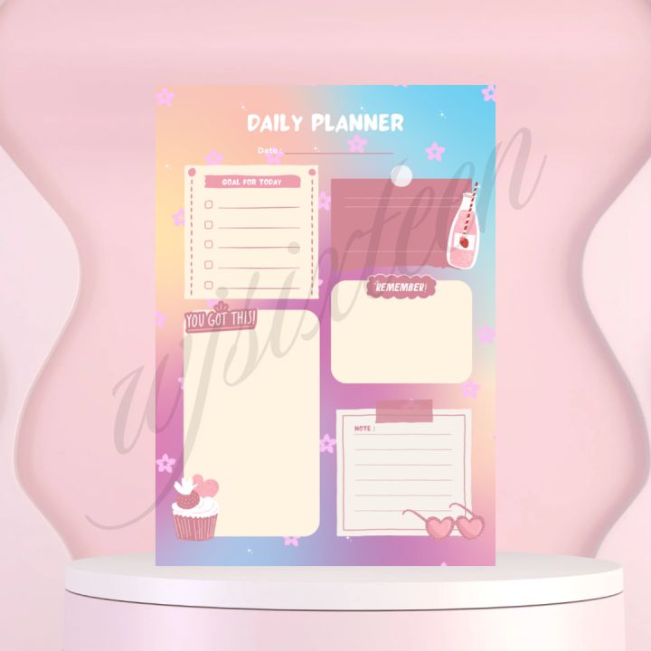 Bini Inspired Daily Planner Pad | Lazada PH