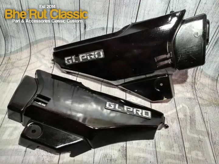 Bok Aki Honda Gl Pro Set Emblem Hitam | Lazada Indonesia