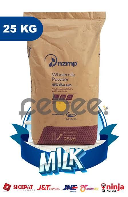Susu Bubuk Nzmp New Zealand Milk Powder Full Cream Wholemilk 25kg ...