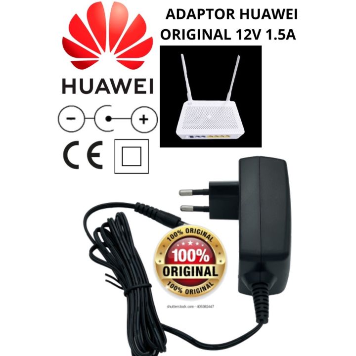 HUAWEI Switching Adaptor 12V 1.5A / 12V 2A ORIGINAL ROUTER MODEM CCTV ...