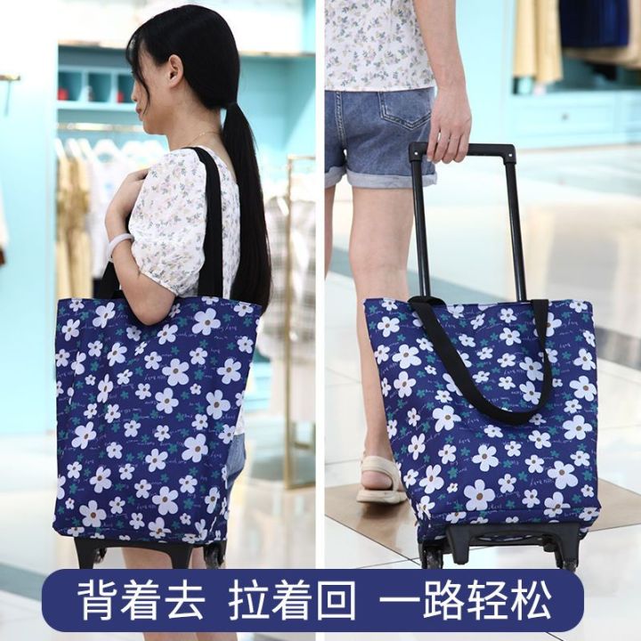 Shopping Luggage Trolley Lever Car Shopping Bag Hand Buggy Foldable For ...