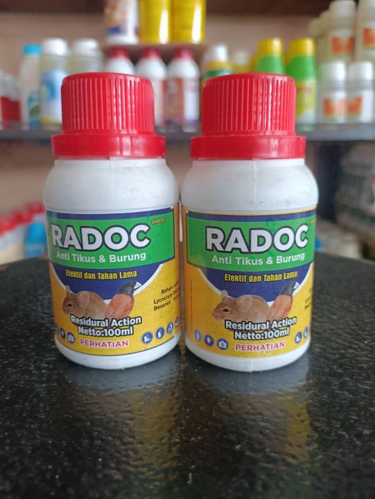 Pestisida Anti Tikus dan Burung Radoc 100 ML | Lazada Indonesia