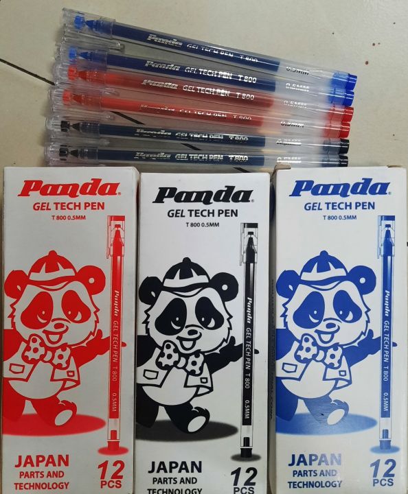 Panda Gel Tech Pen 0.5mm sold per box | Lazada PH