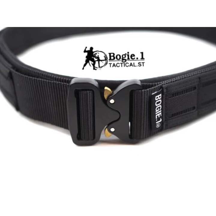 Bogie1 Tactical Belt Cobra : PD22 (Velcro-รอบเส้น) เข็มขัดทางยุทธวิธี แบบ 2 ชั้น | Lazada.co.th