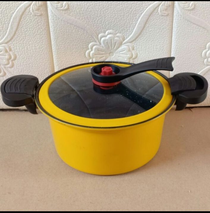 panci presto anti lengket 3,5liter kuning ungu | Lazada Indonesia