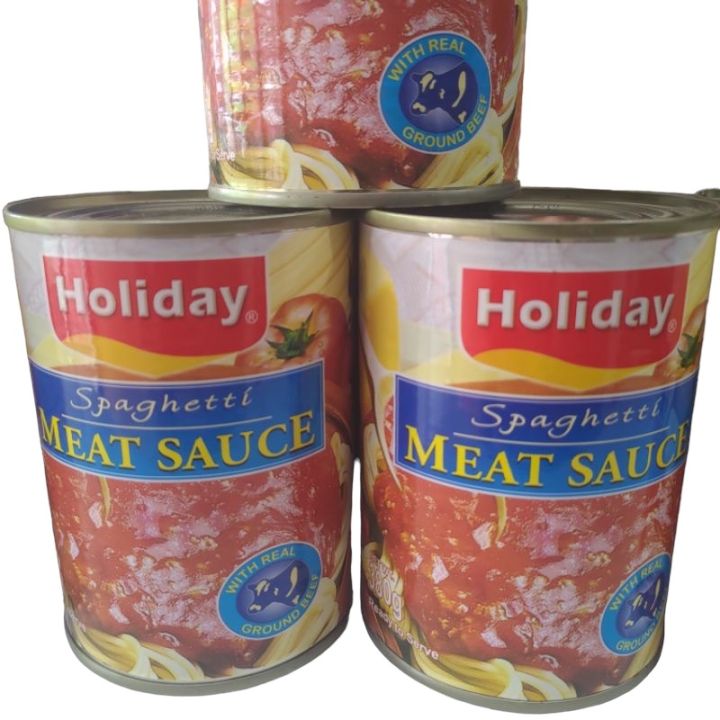 Holiday Spaghetti Meat Sauce With Or Without Sausage 380g Lazada Ph