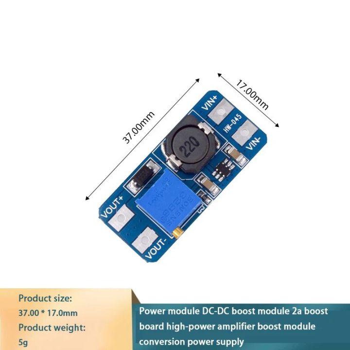 MT3608 DC-DC Step Up Converter Booster Power Supply Module Boost Step ...