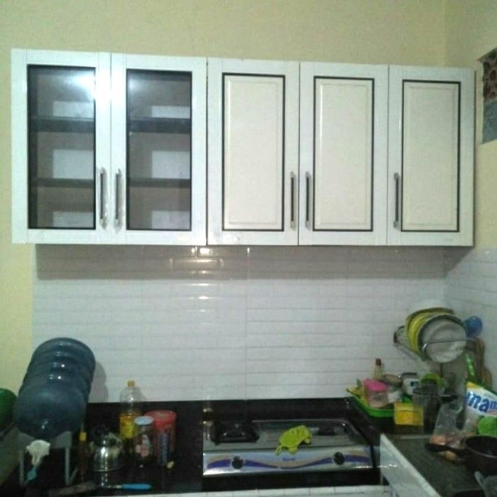 Kitchen Set 5 Pintu / Lemari Gantung / Rak Gantung Dapur 002 | Lazada ...
