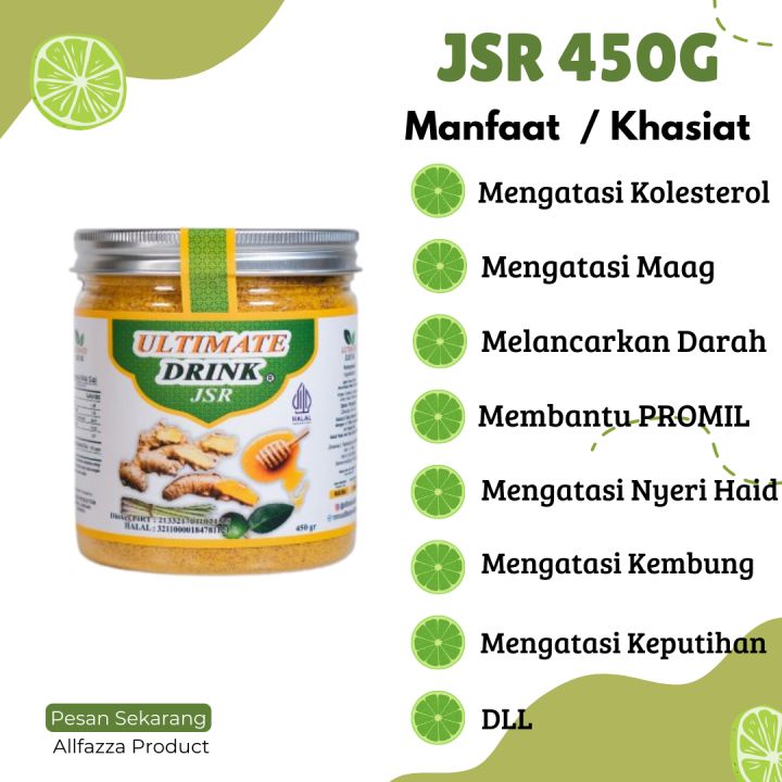 ULTIMATE DRINK JSR 450g Original Minuman Rimpang | Lazada Indonesia