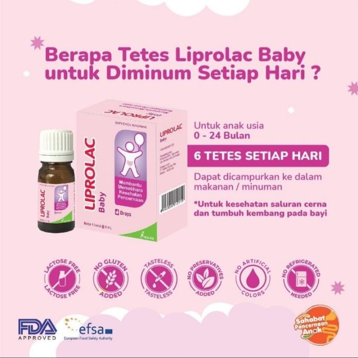 Liprolac Beby Drop Kids - Probiotik dan Prebiotik Kesehatan Saluran ...