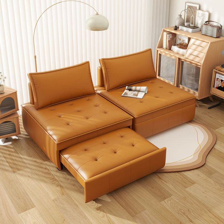 Small Apartment Single Sofa Bed Foldable Dual-Purpose Living Room ...