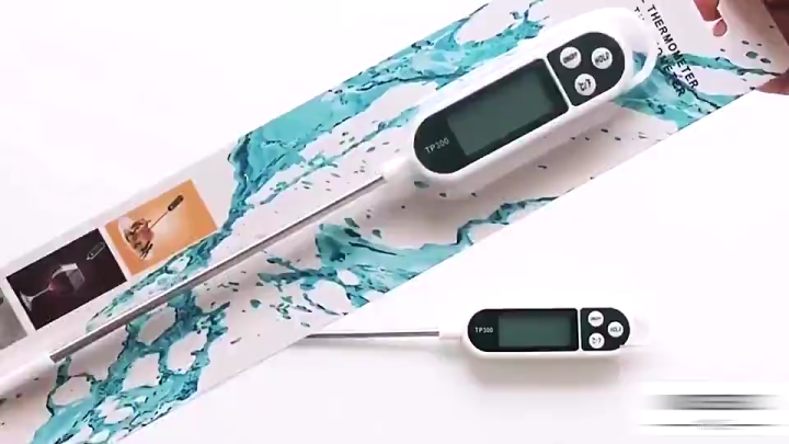 TP300 Food Thermometer Meat Cooking BBQ Milk Probe Probe Thermometer ...