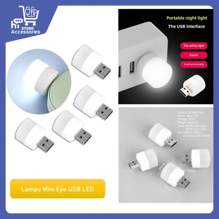 LAMPU LED USB MINI EYE CARE | LAMPU USB POWERBANK / LAMPU TIDUR KECIL ...