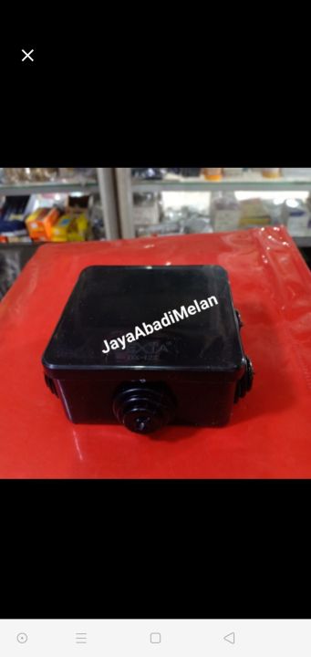 JUNCTION BOX 5/8 DURADUS 83 X 83 X 45 DORADOS 83X83X45 HITAM PUTIH ...